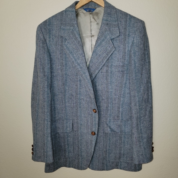 Pendleton | Suits & Blazers | Pendleton Mens Blue Herringbone Action ...